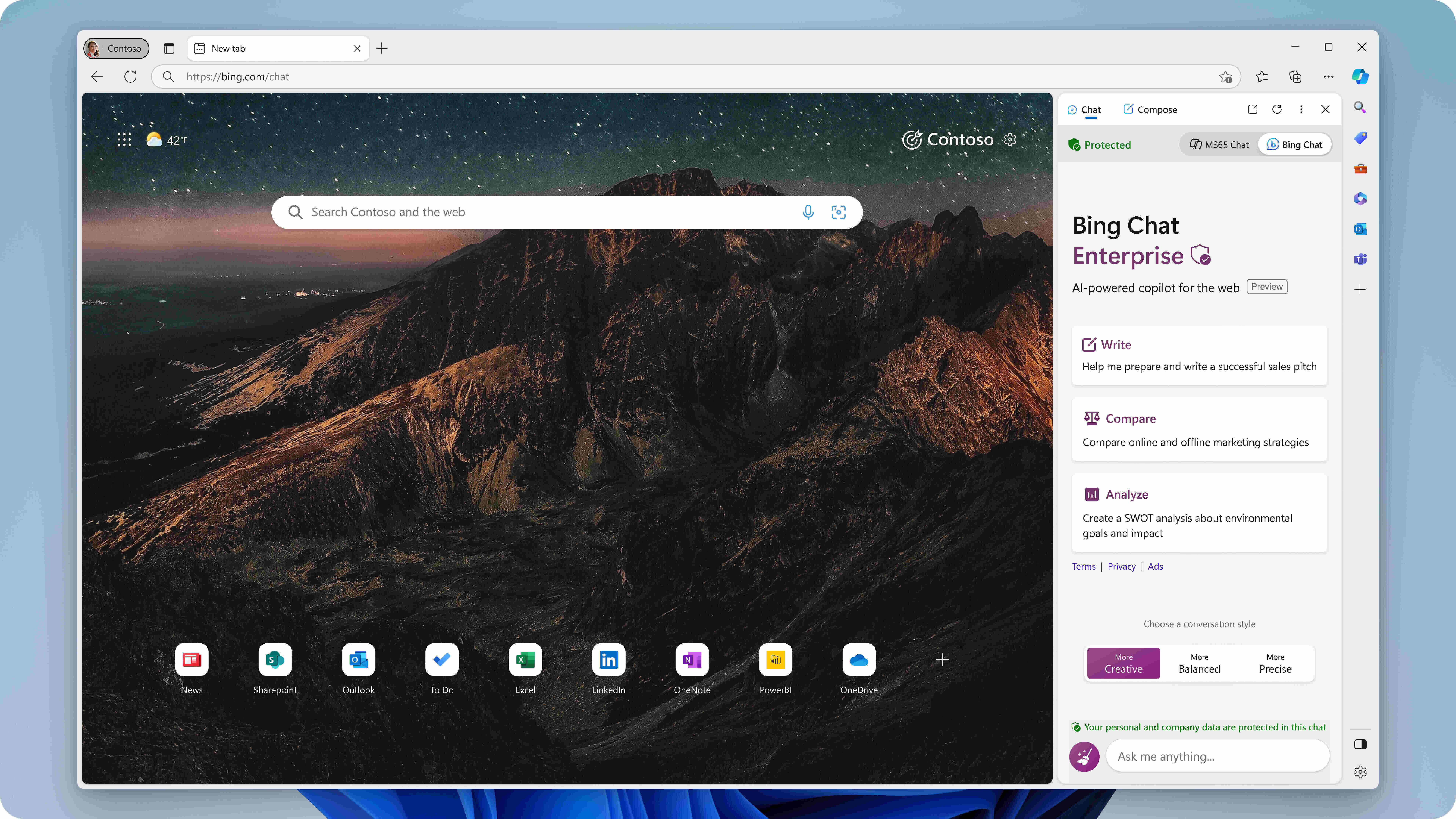Guide to AI Bing Chat Enterprise for Improved Productivity & Security