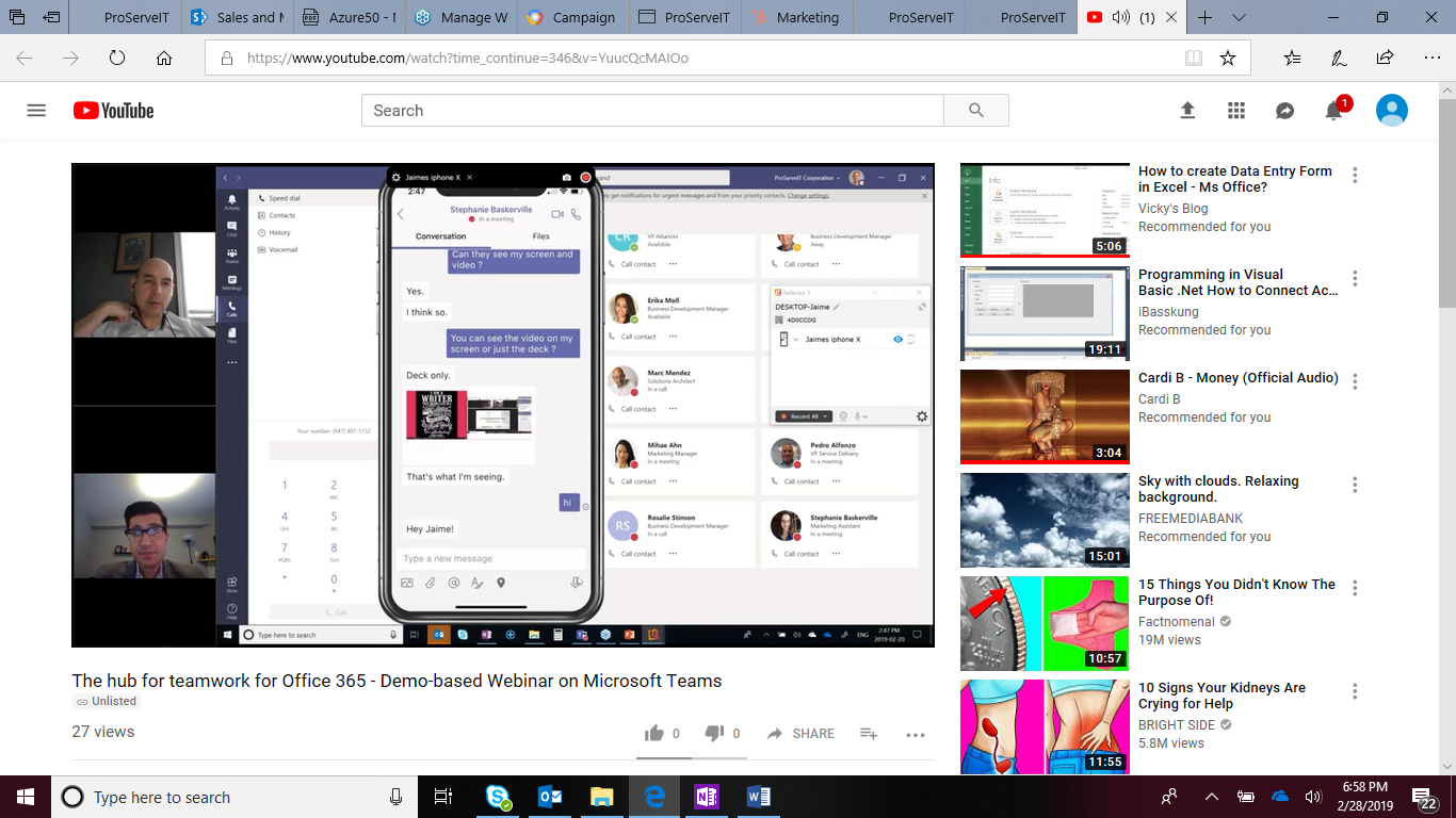 Microsoft Teams Demo - 4 Powerful Capabilities of Microsoft Teams