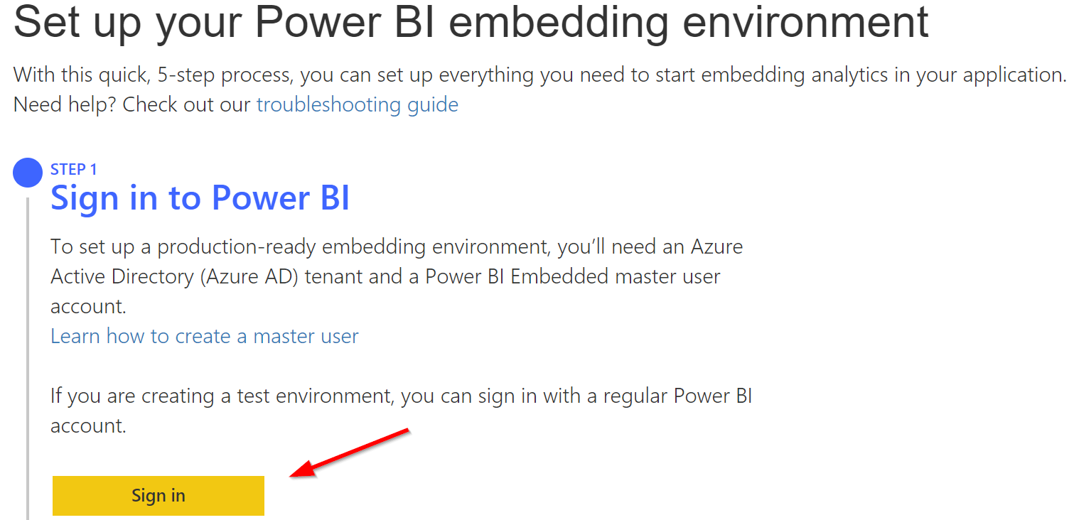 MS Power BI Embedded A-Series - Creating a Custom .NET MVC App
