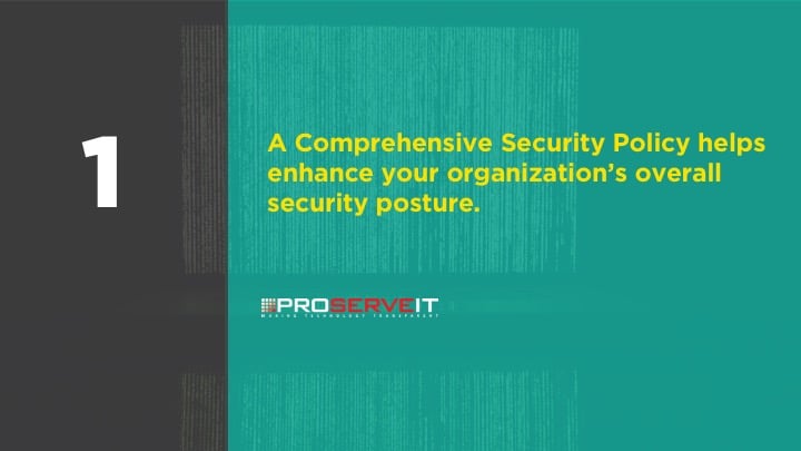 A Comprehensive IT Security Policy to Protect You from Cyberattacks